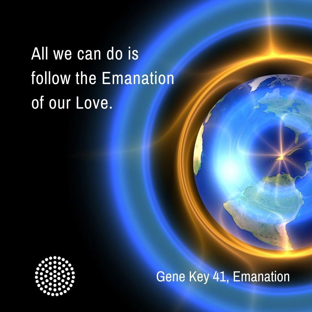 Gene Key 41: The Prime Emanation, Jan 23 – 27, 2020